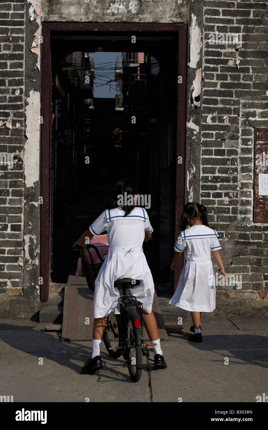 Hong kong school uniform hi-res stock photography and images - Alamy