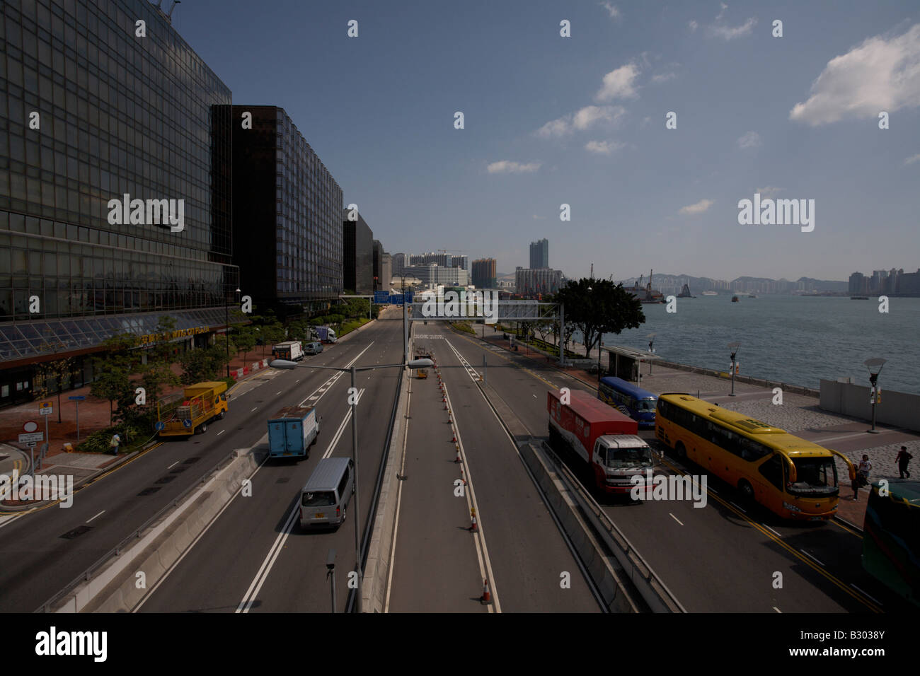 Overview of Highway, Kowloon, Hong Kong, China Stock Photo - Alamy