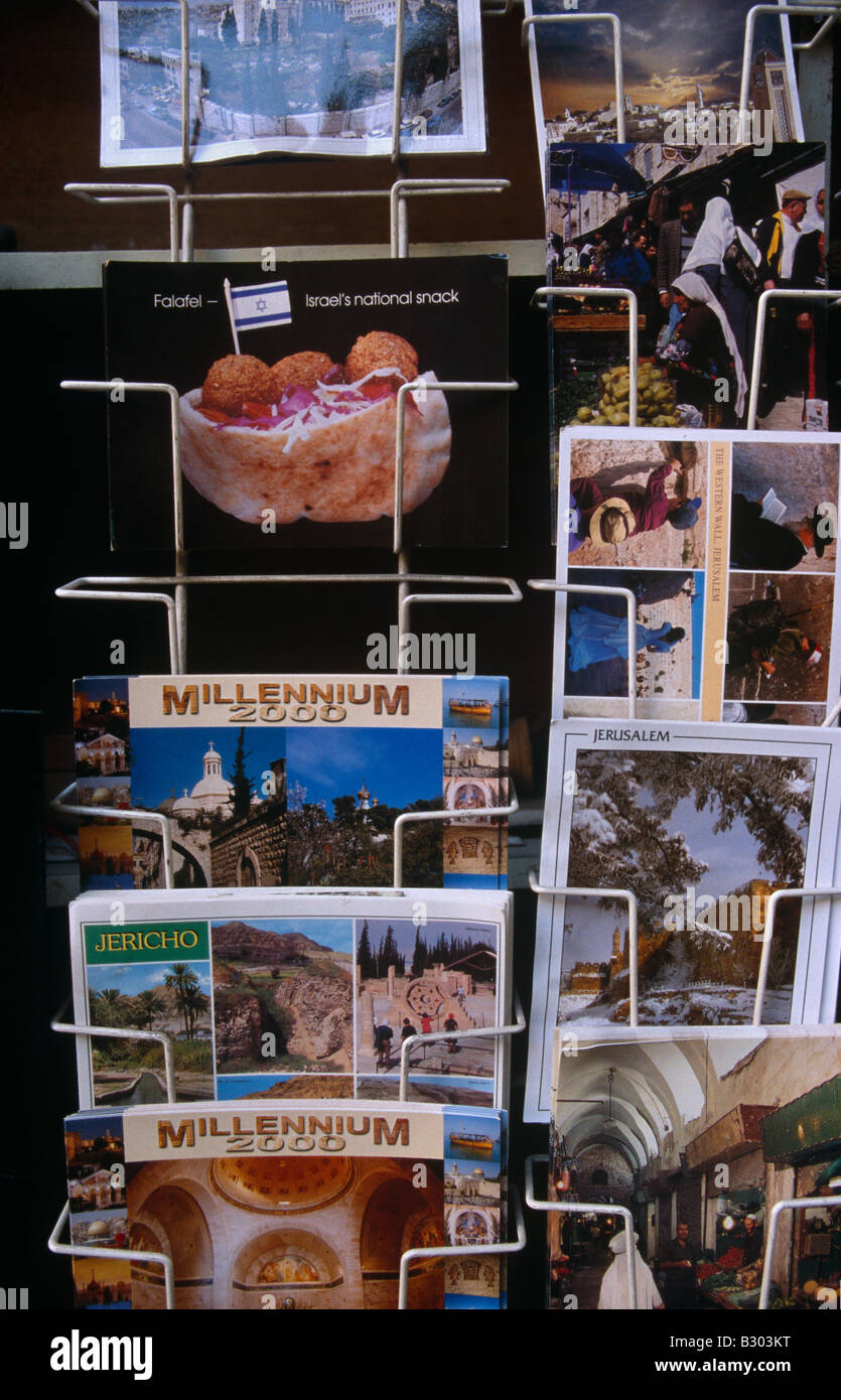 Postcards in Palestine Stock Photo - Alamy