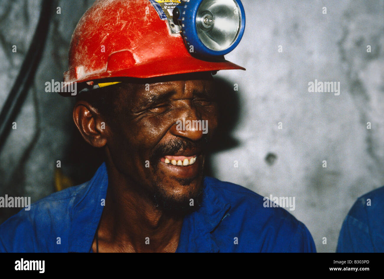 A diamond miner in South Africa Stock Photo - Alamy