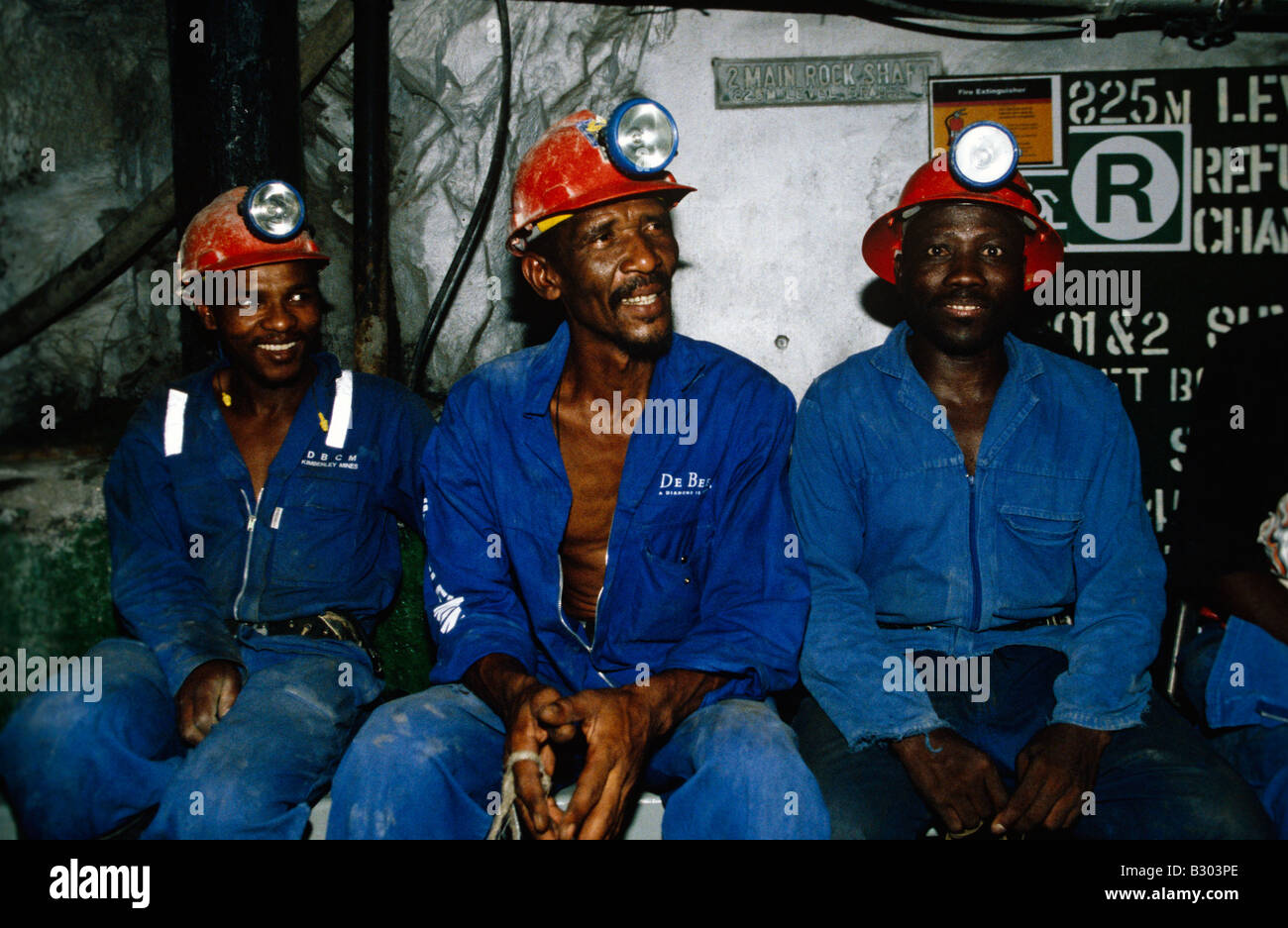Mine workers south africa hi-res stock photography and images - Alamy