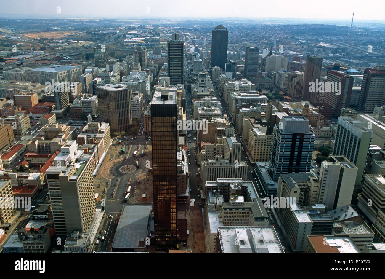 Cityscape of Johannesburg in South Africa Stock Photo - Alamy