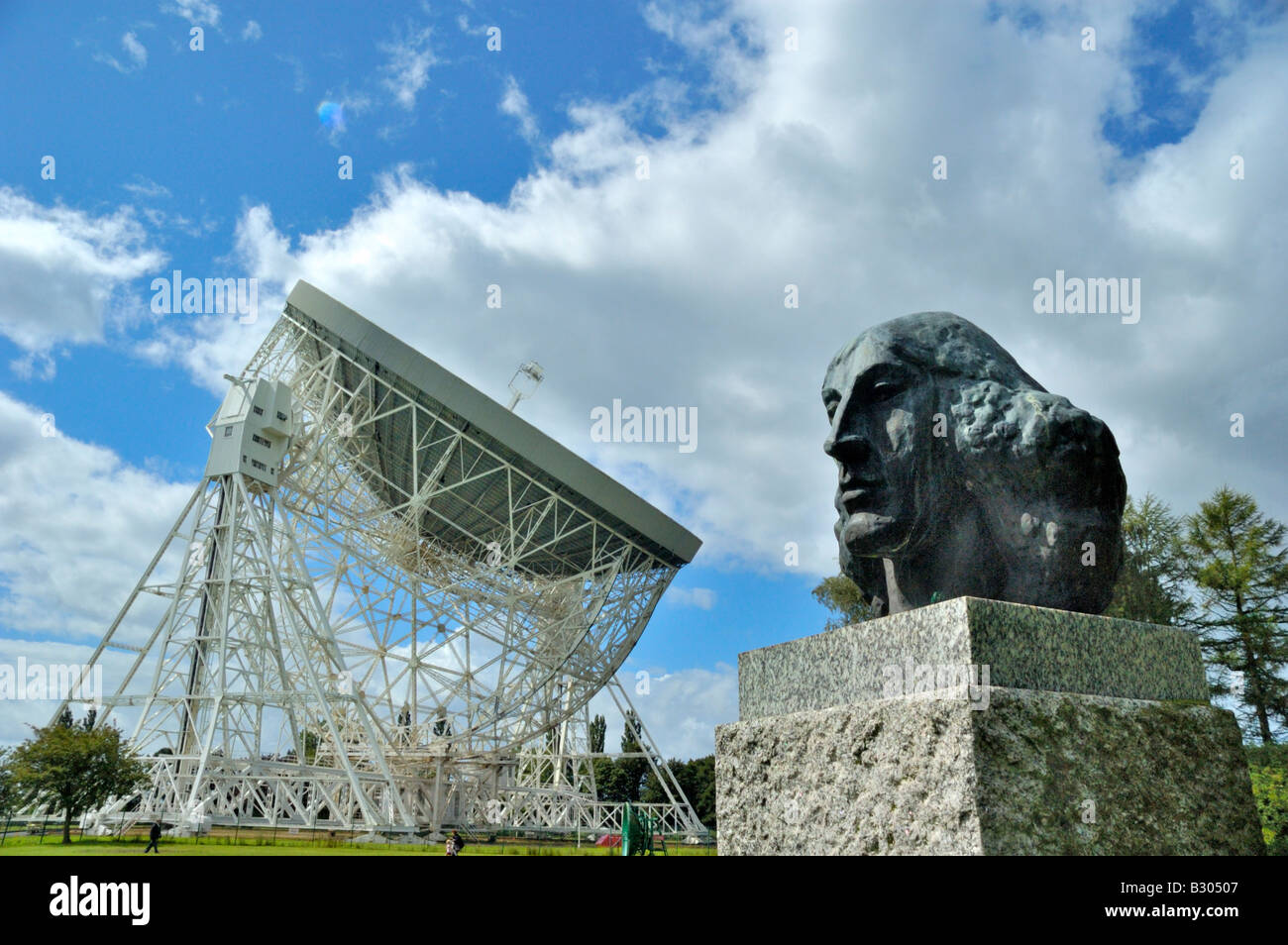 Bust of Nicolaus Copernicus at Jodrell Bank Observatory Stock Photo - Alamy