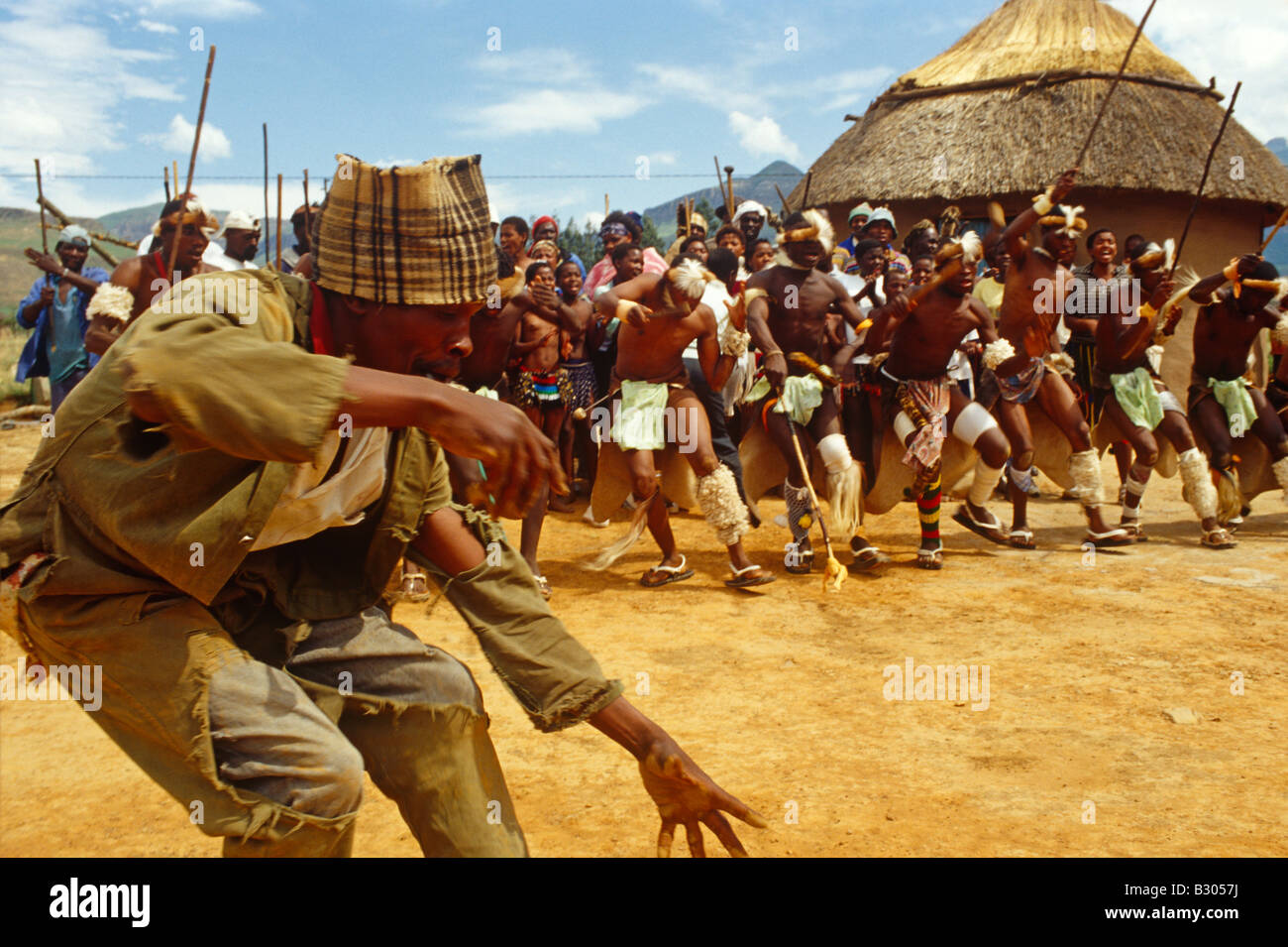Zulu Dancers In South Africa High Resolution Stock Photography and ...