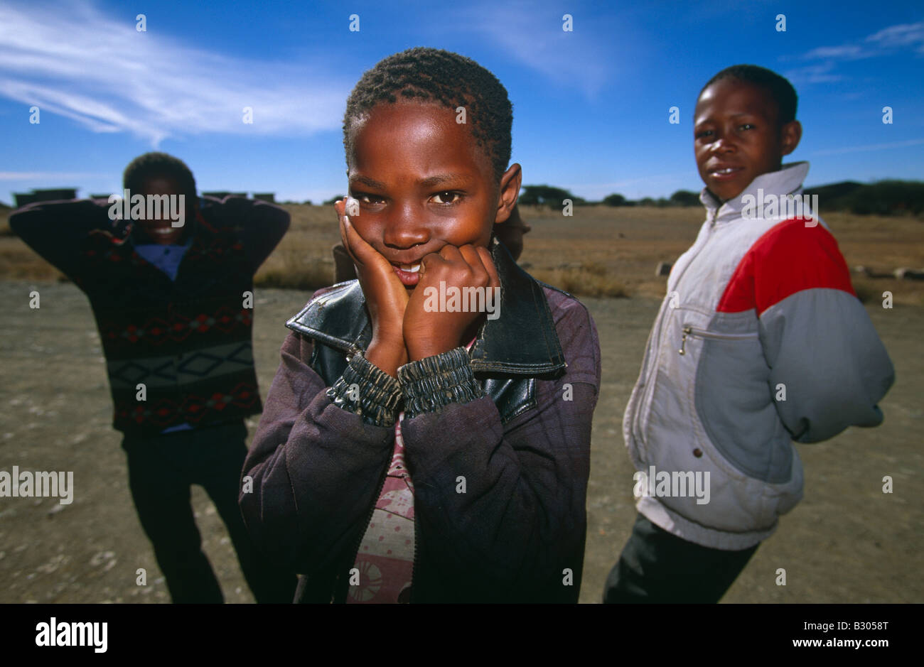 Boys in rural South Africa Stock Photo - Alamy
