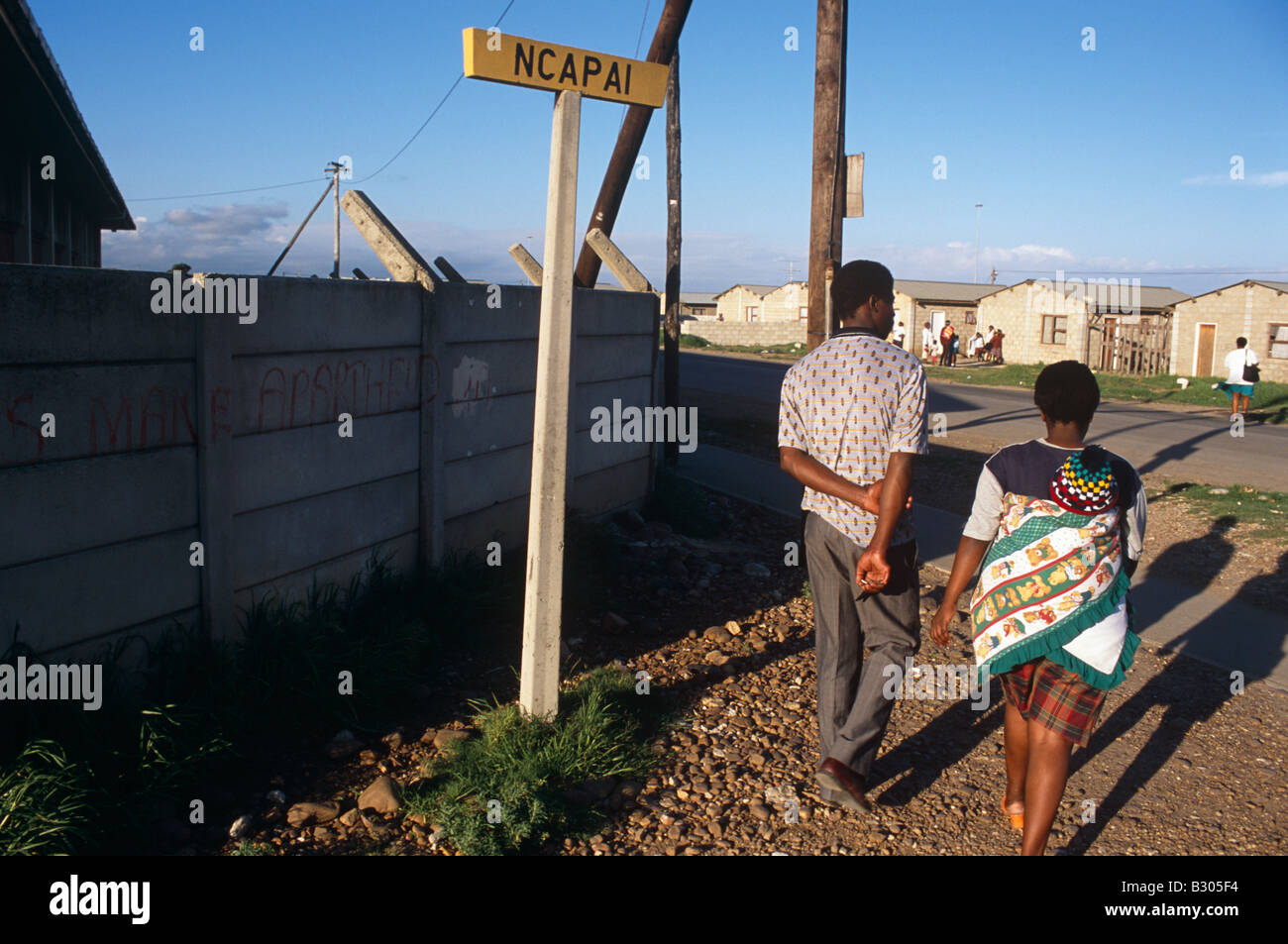 Residential neighbourhood in South Africa Stock Photo - Alamy