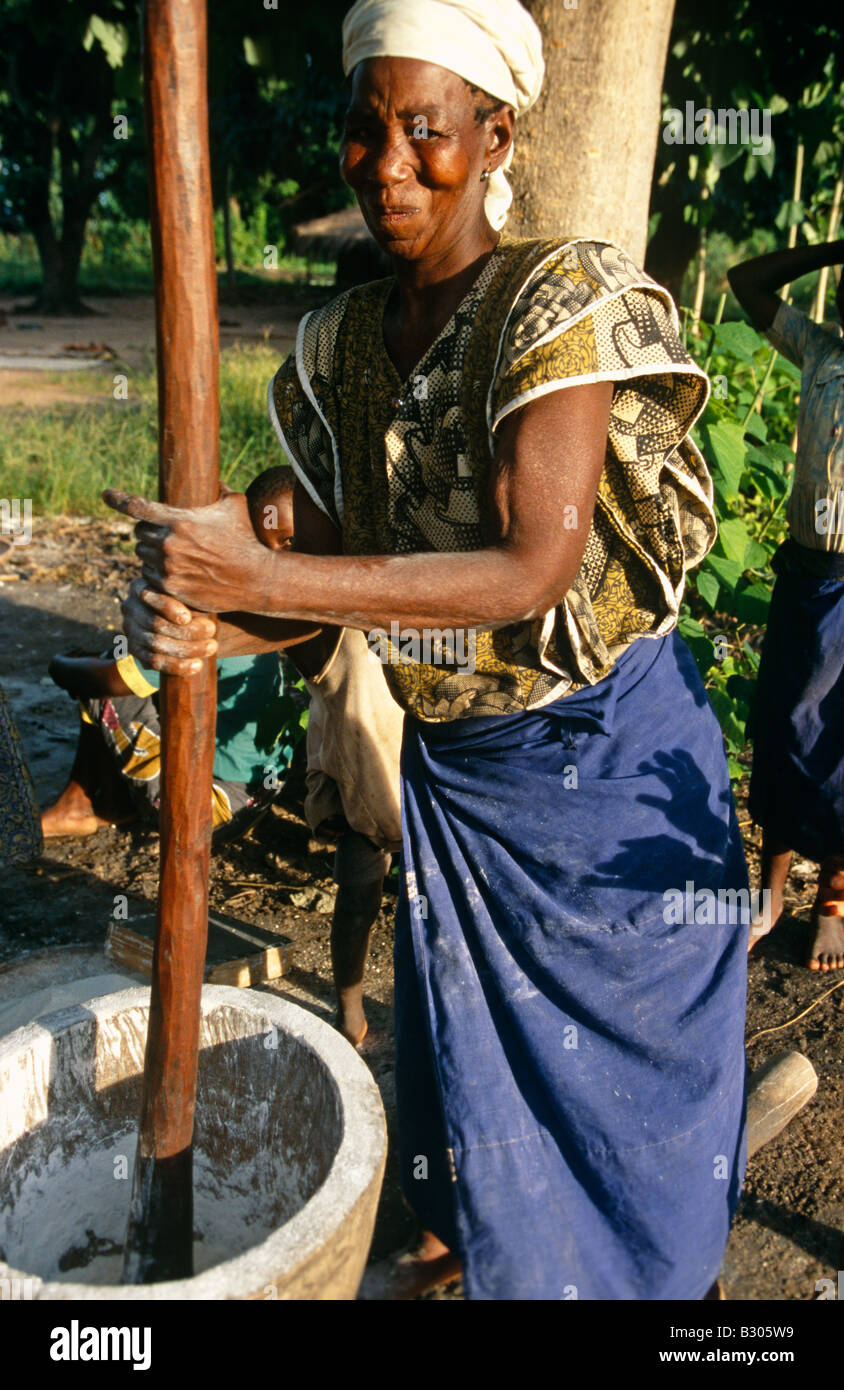 A woman at work in Uganda Stock Photo - Alamy