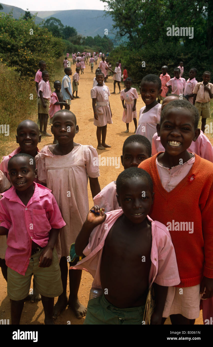 Ugandan school uniform hi-res stock photography and images - Alamy