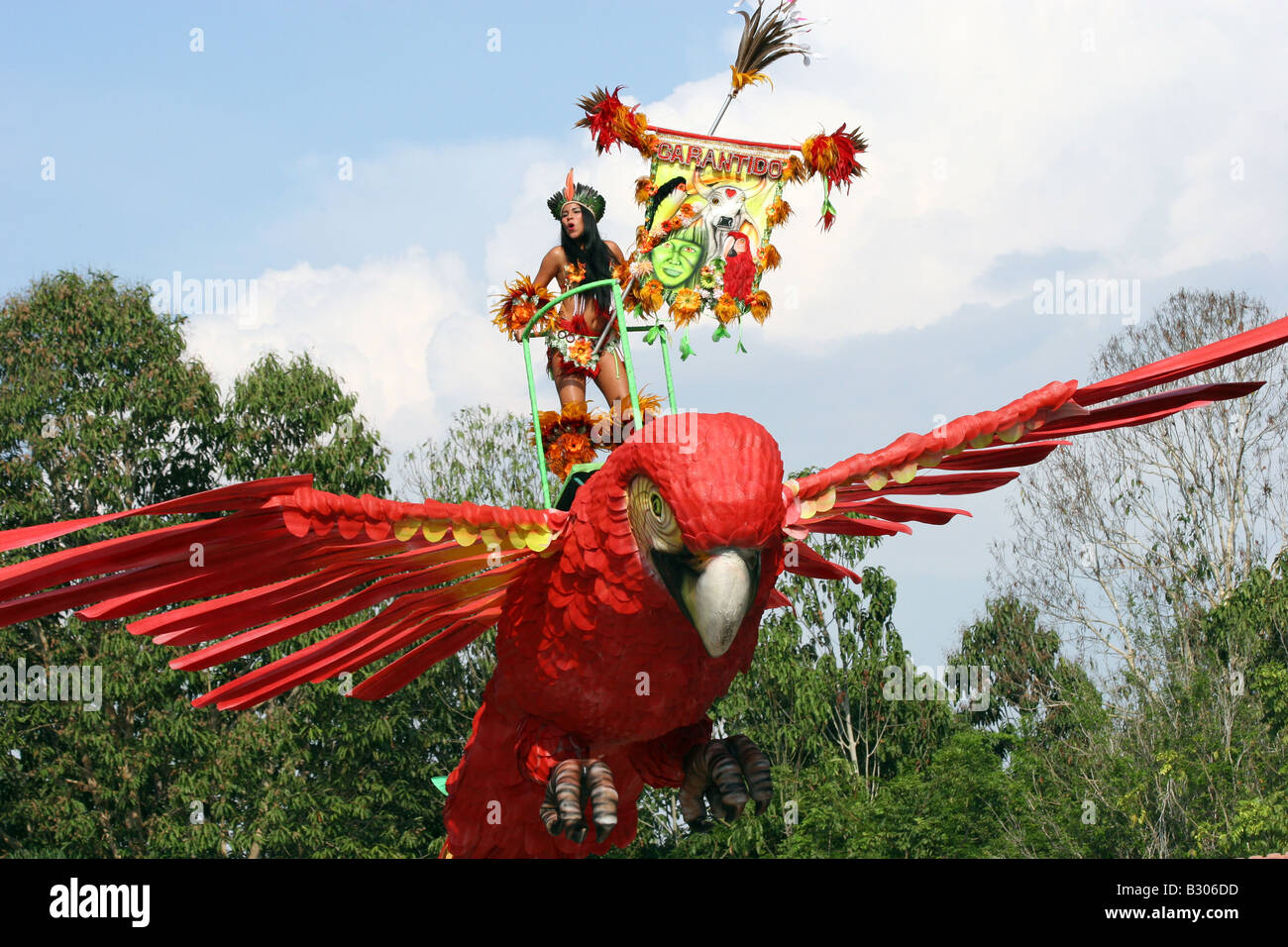 Brazil dance dancer at the boi bumba show parintins carnival, Brazil ...