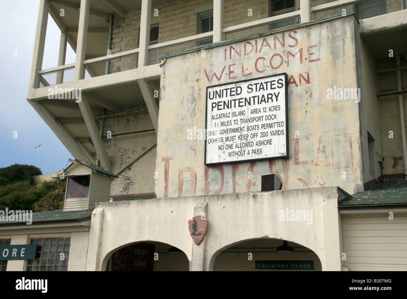 Indian occupation of alcatraz island hi-res stock photography and ...