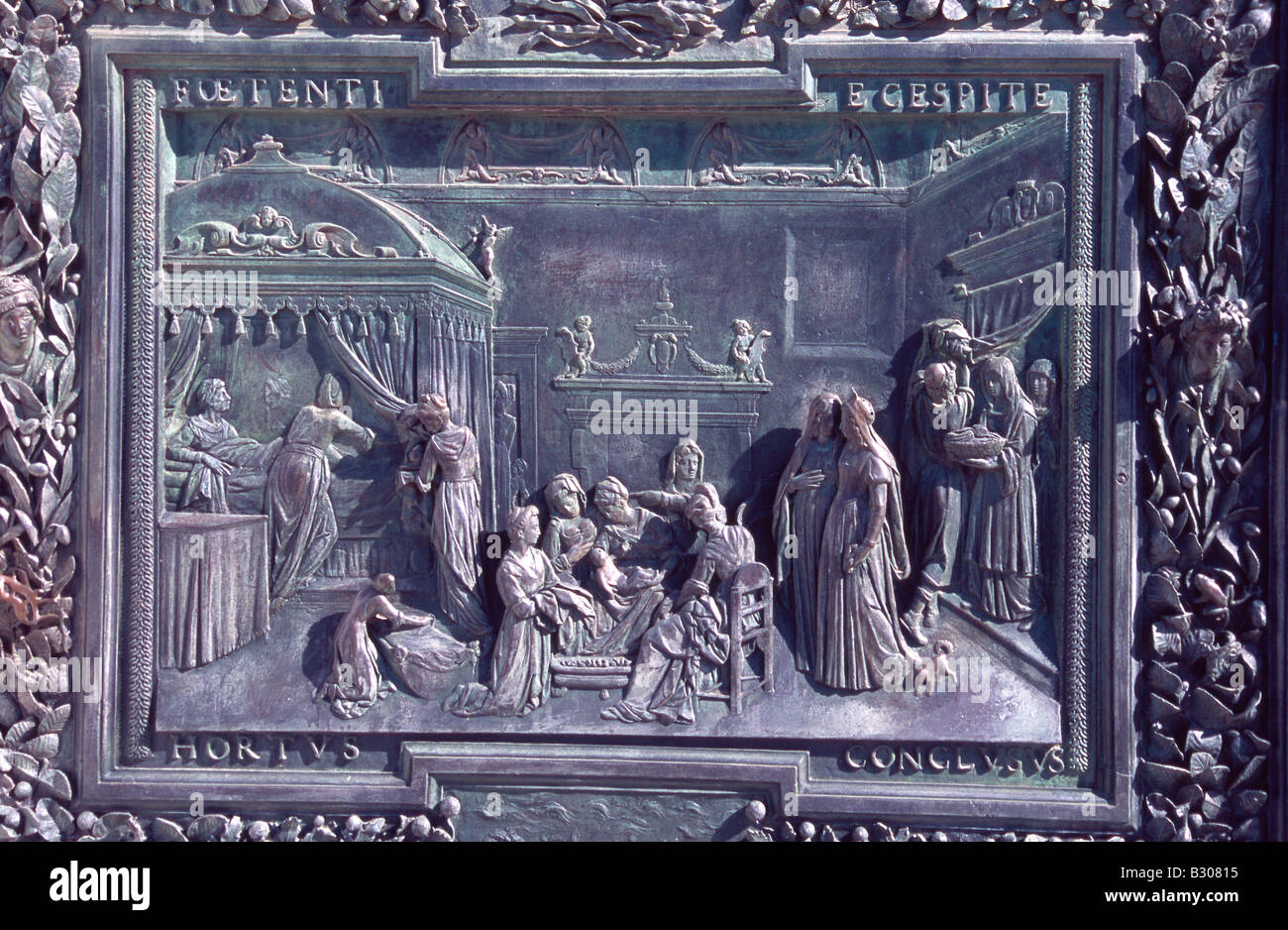 Bronze Door Panel, Duomo at Pisa Stock Photo - Alamy