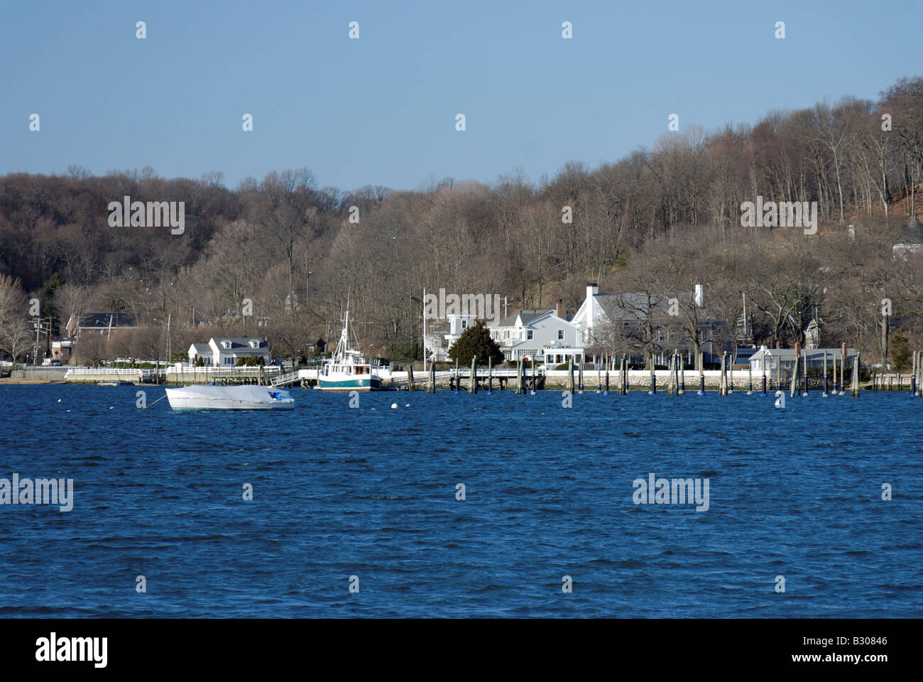 USA New York Long Island Cold Spring Harbor Stock Photo - Alamy