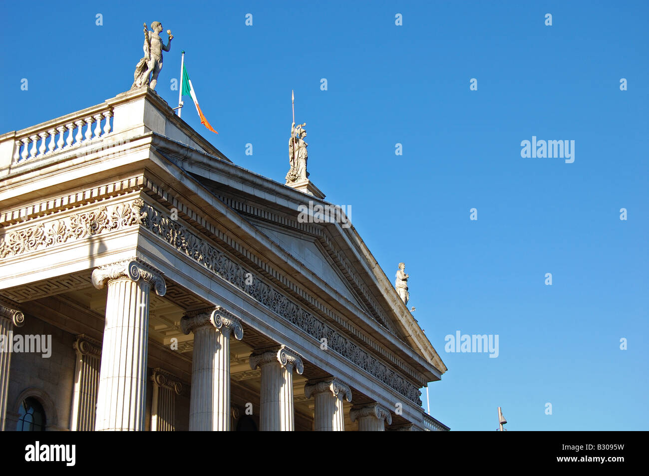GPO building in Dublin Ireland Stock Photo - Alamy