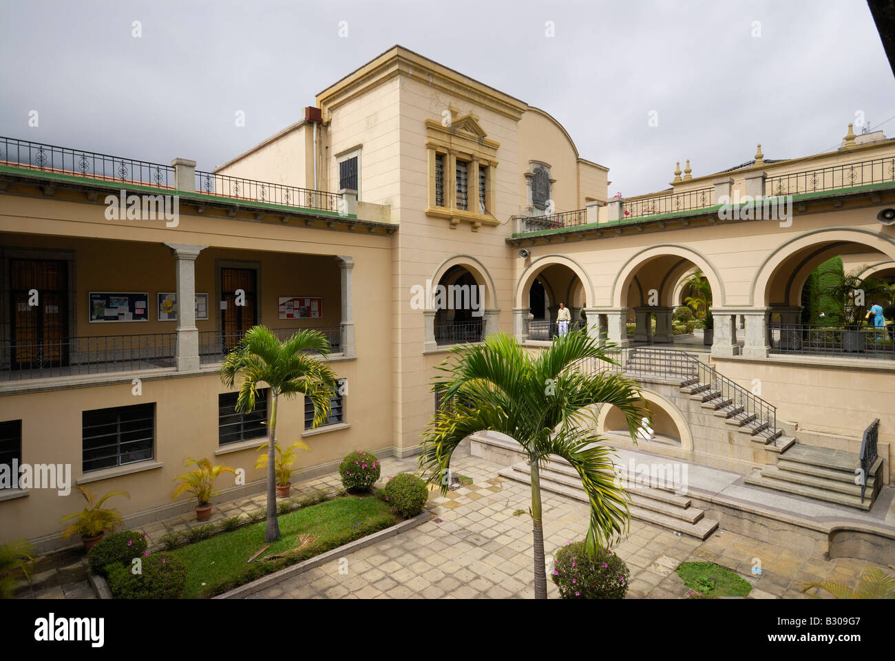 Courtyard of University de Los Andes, MERIDA, Venezuela, South America ...