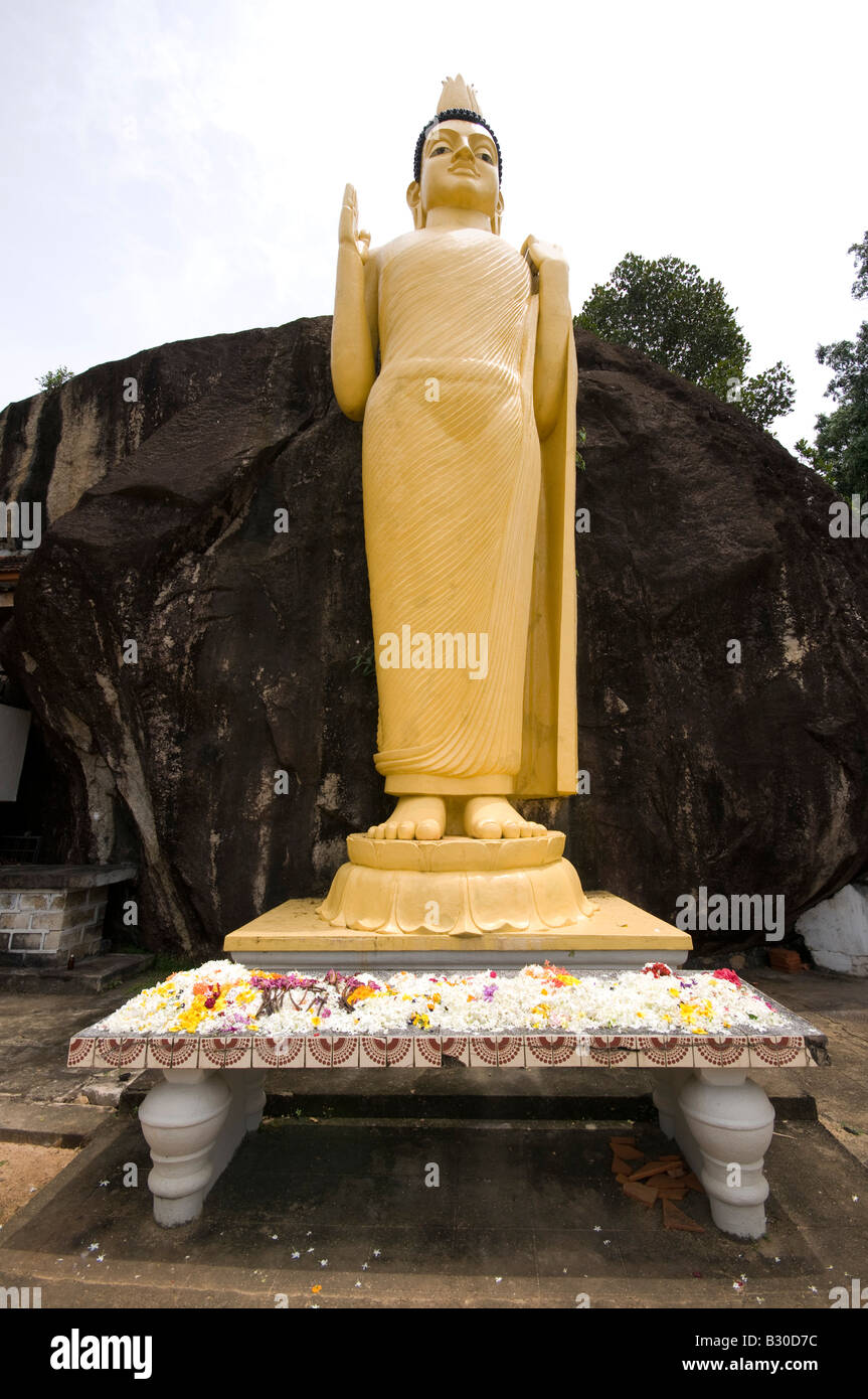 Yatagala Raja Maha Viharaya, Unawatuna, Galle, Sri Lanka Stock Photo ...