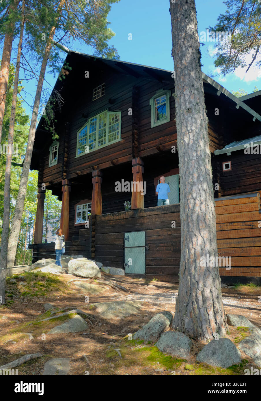 The Villa Kalela, 1895, former home of Finnish painter Akseli Gallen ...