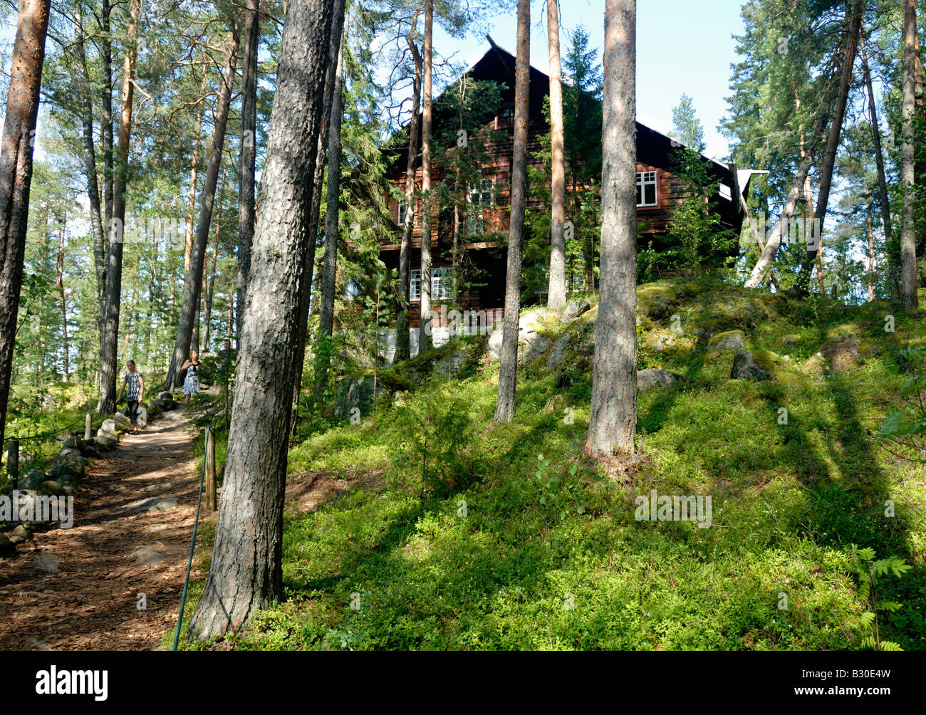 The Villa Kalela, 1895, former home of Finnish painter Akseli Gallen ...