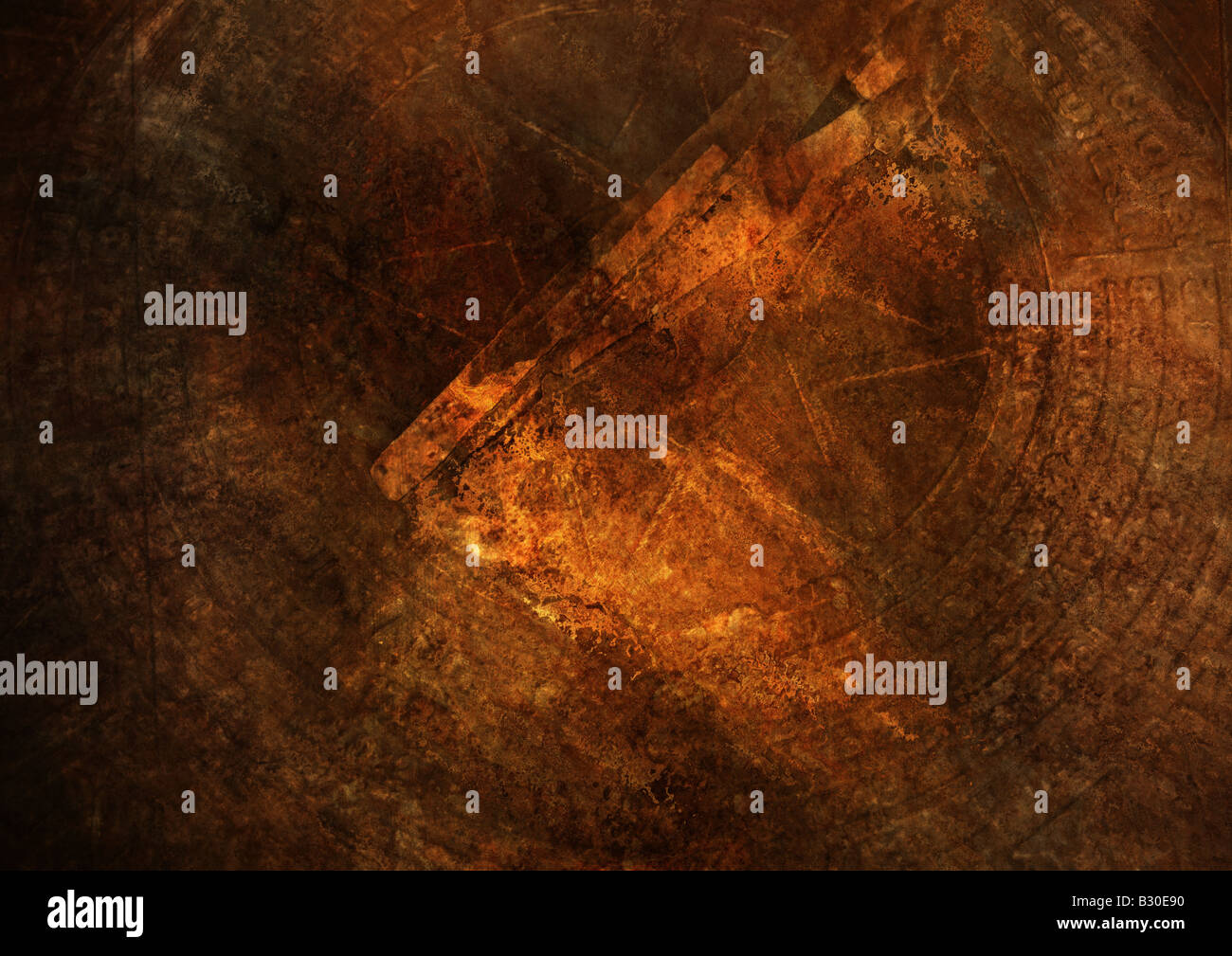 Heavy Grunge Sun Dial Background Stock Photo - Alamy