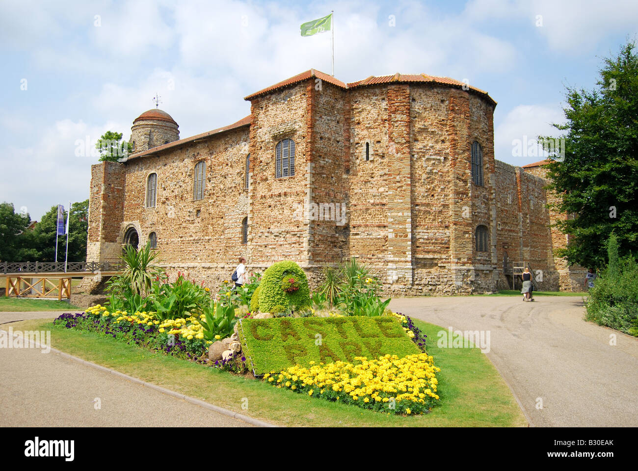 11th century Colchester Castle, Upper Castle Park, Colchester, Essex ...
