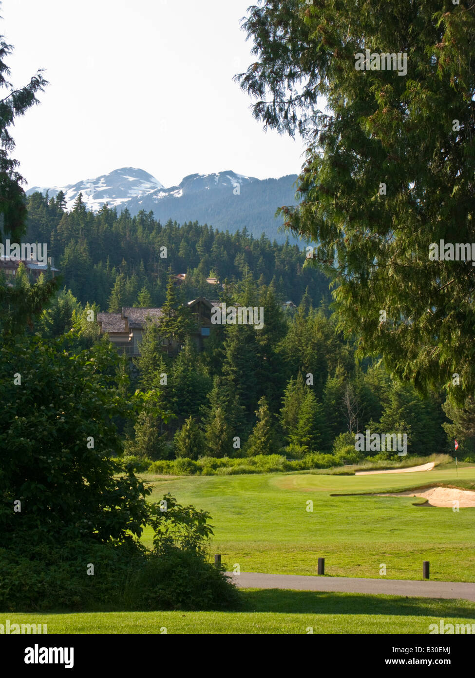 Whistler Golf Club, Whistler, British Columbia, Canada Stock Photo - Alamy