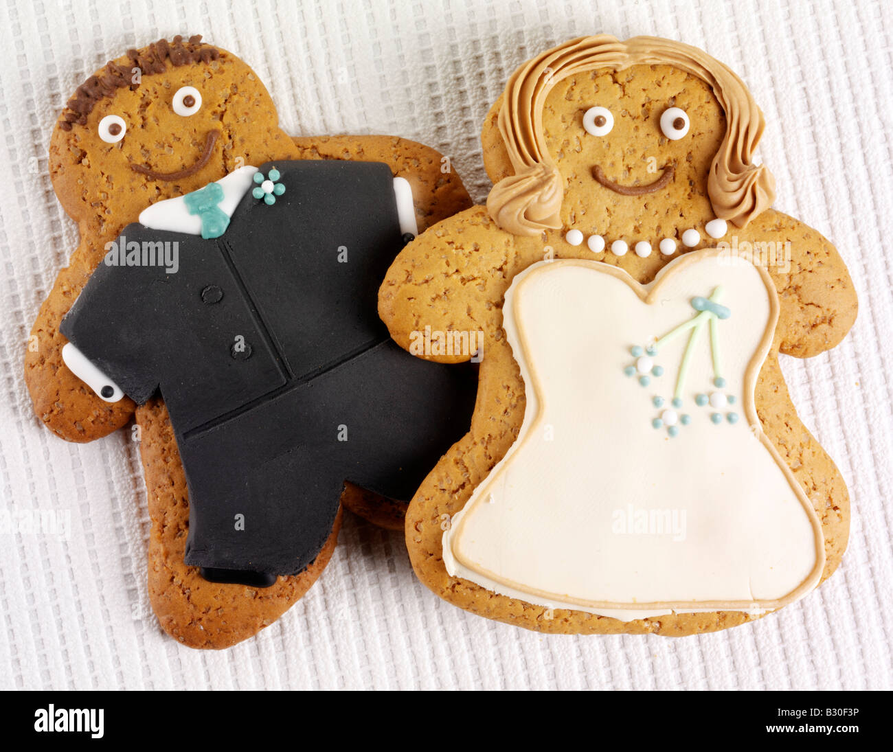 GINGERBREAD MAN AND WOMAN Stock Photo - Alamy