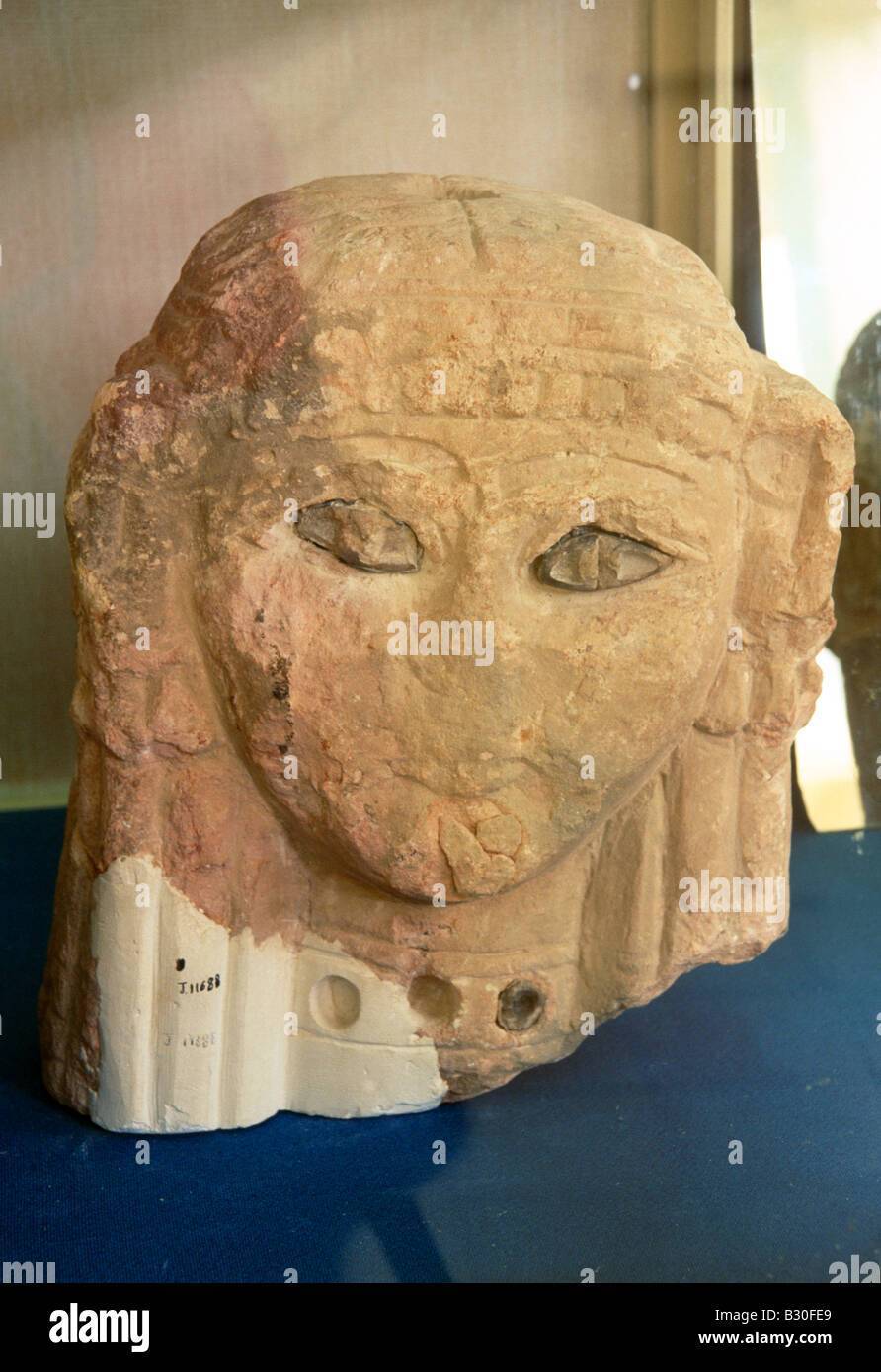 Jordan Archaeology Museum Double Faced Head Iron Age Stock Photo - Alamy