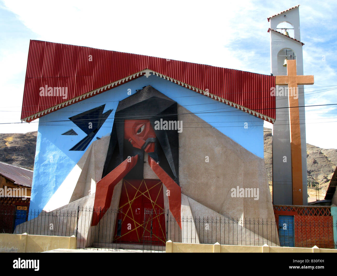 A church in Peru, South America Stock Photo - Alamy