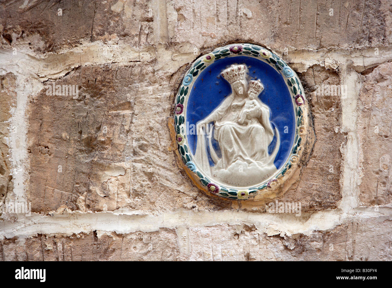 Ceramic wall plaque hi-res stock photography and images - Alamy