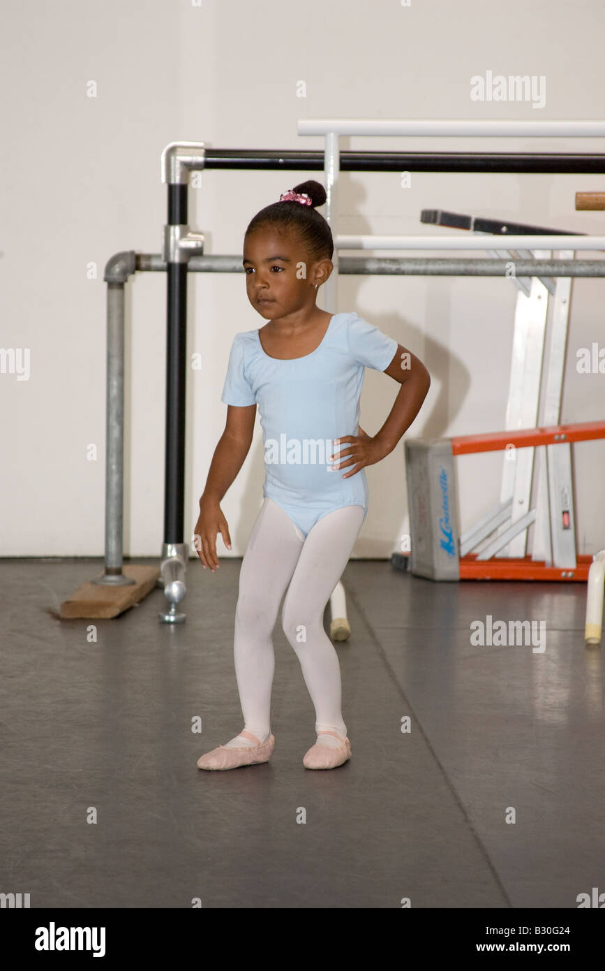 Young African American Girl Ballet Student Stock Photo - Alamy