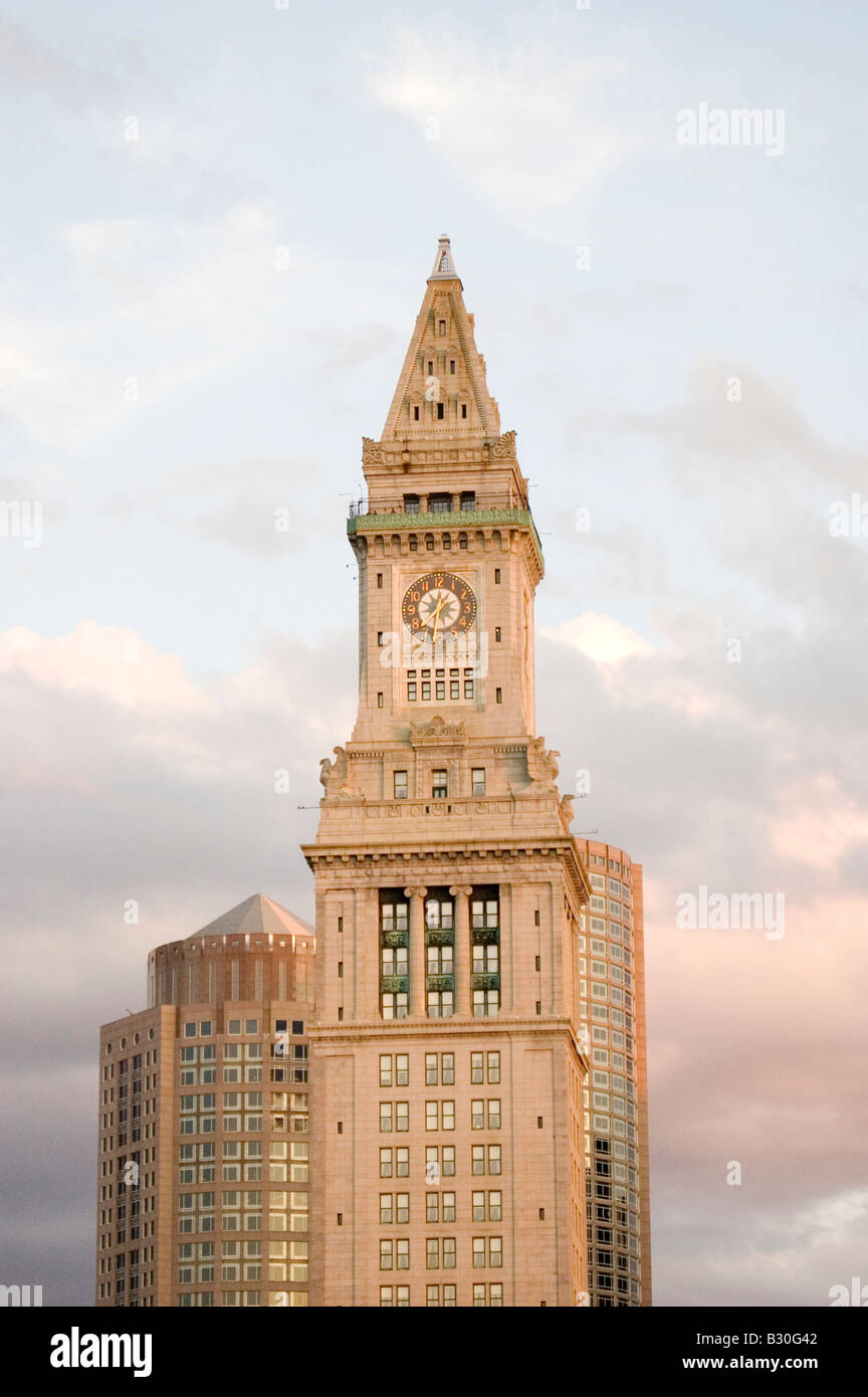 Custom House Tower in Boston Stock Photo - Alamy