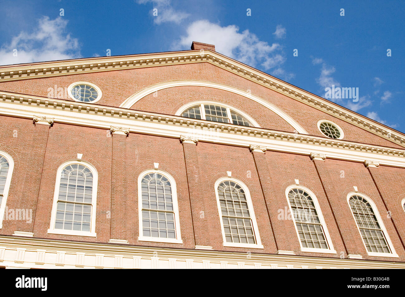 Fanueil Hall in Boston Massachusetts USA Stock Photo - Alamy