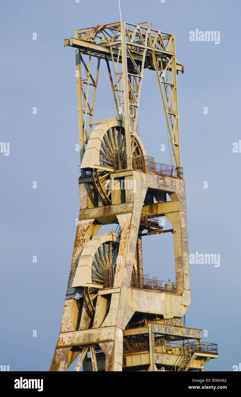 Clipstone colliery in the process of being demolished at Clipstone ...