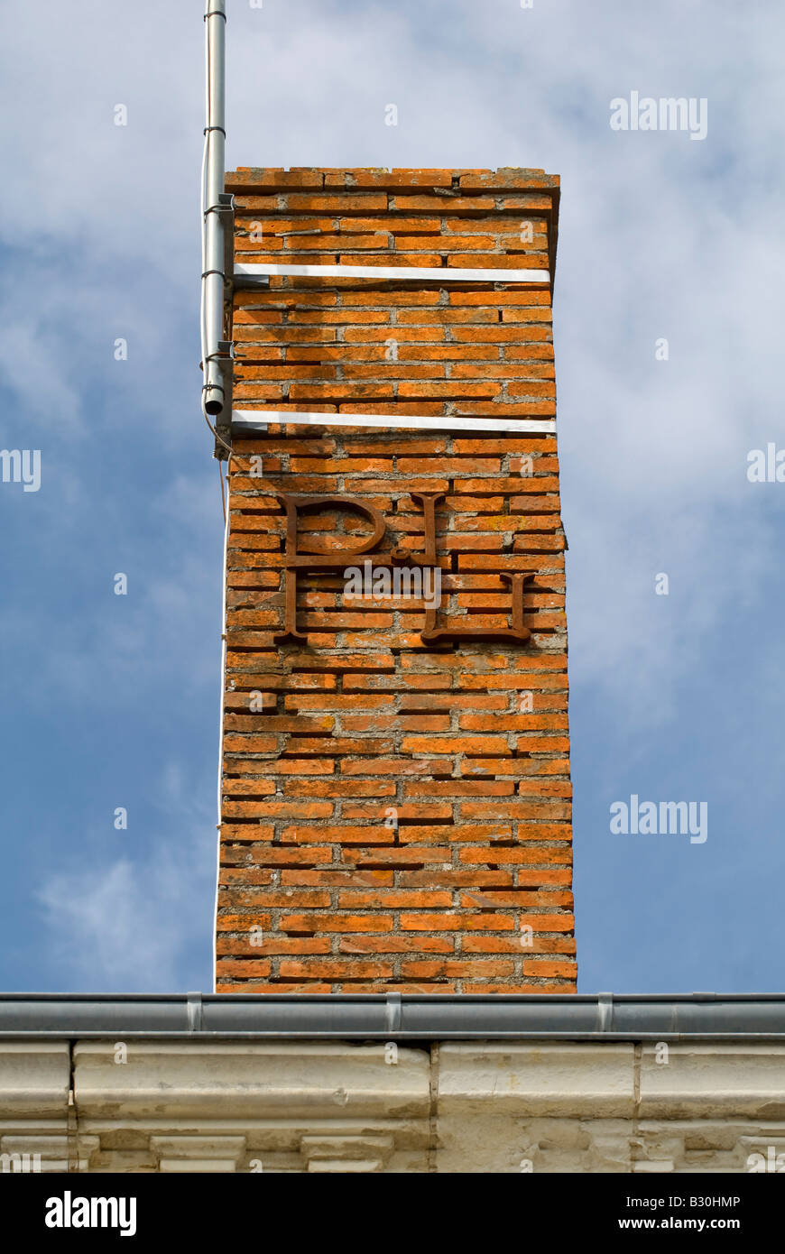 Chimney brick decorative stack hi-res stock photography and images - Alamy