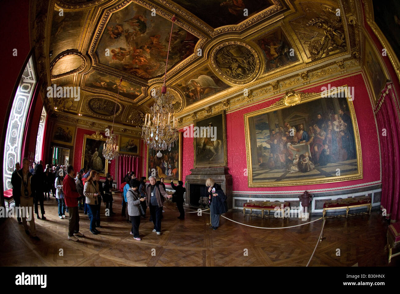 Versailles palace interior hi-res stock photography and images - Alamy