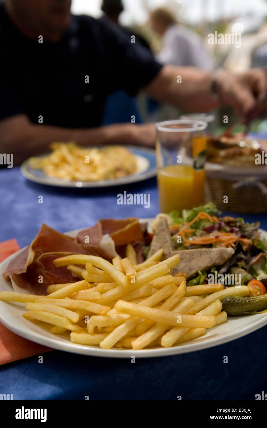 lunch in a cafe Stock Photo - Alamy