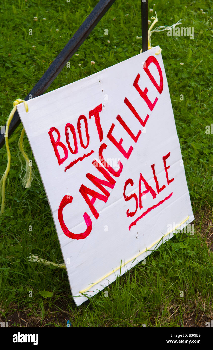 Car boot sale sign hi-res stock photography and images - Alamy