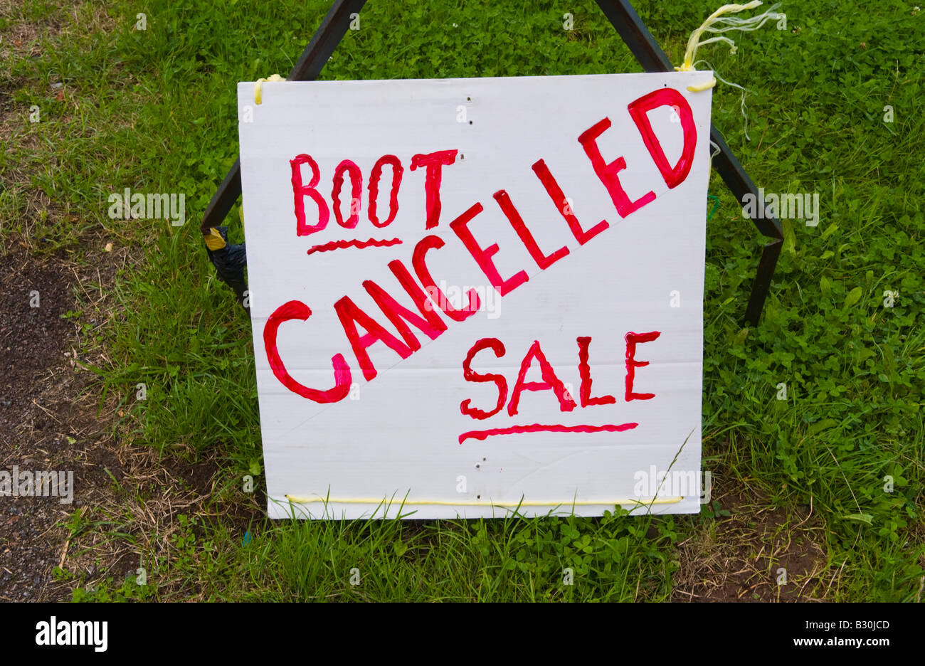 Car boot sale sign hi-res stock photography and images - Alamy