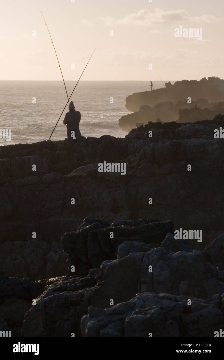 Two fishermen fishing on sea hi-res stock photography and images - Alamy