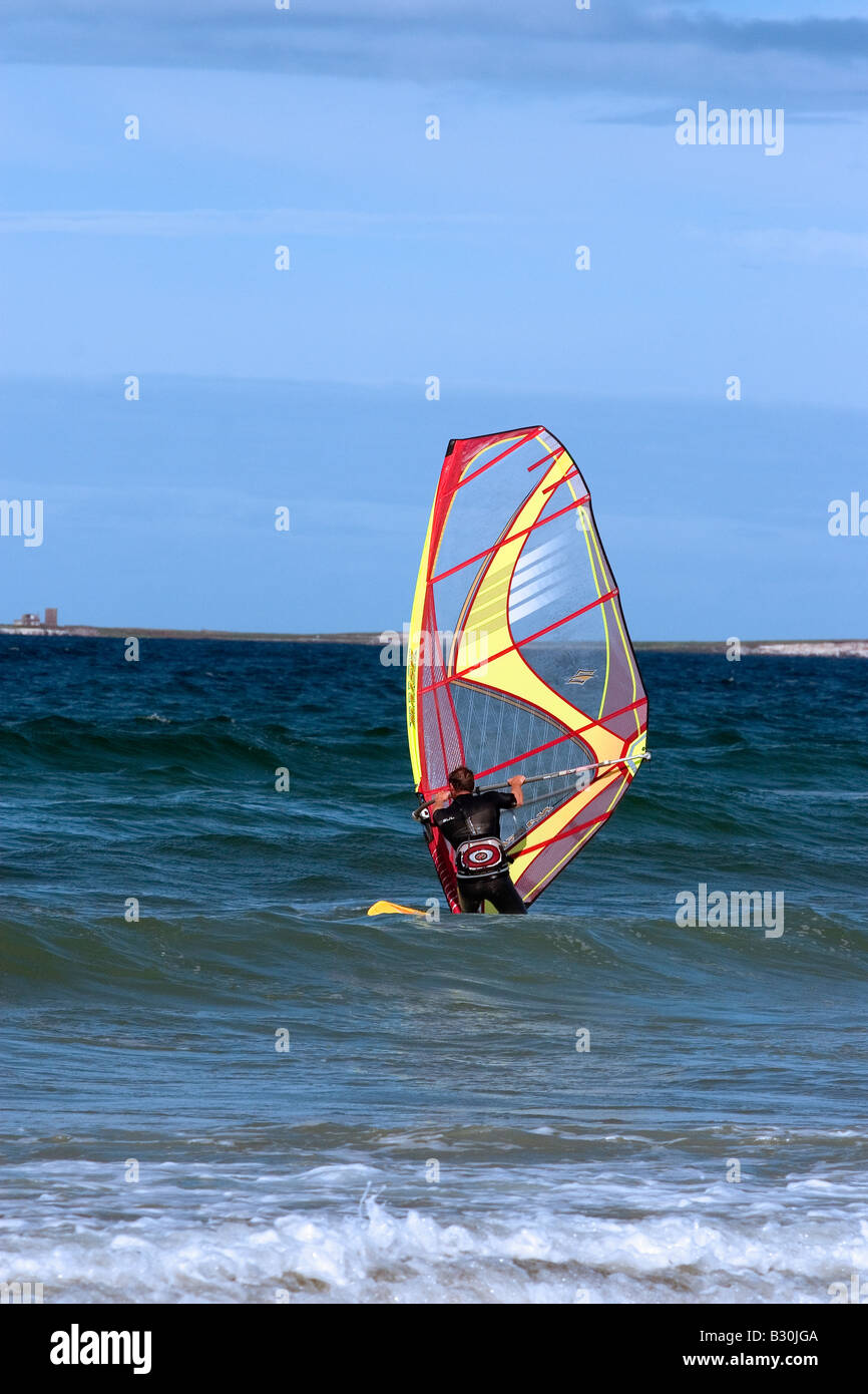 Upright wind surfer hi-res stock photography and images - Alamy