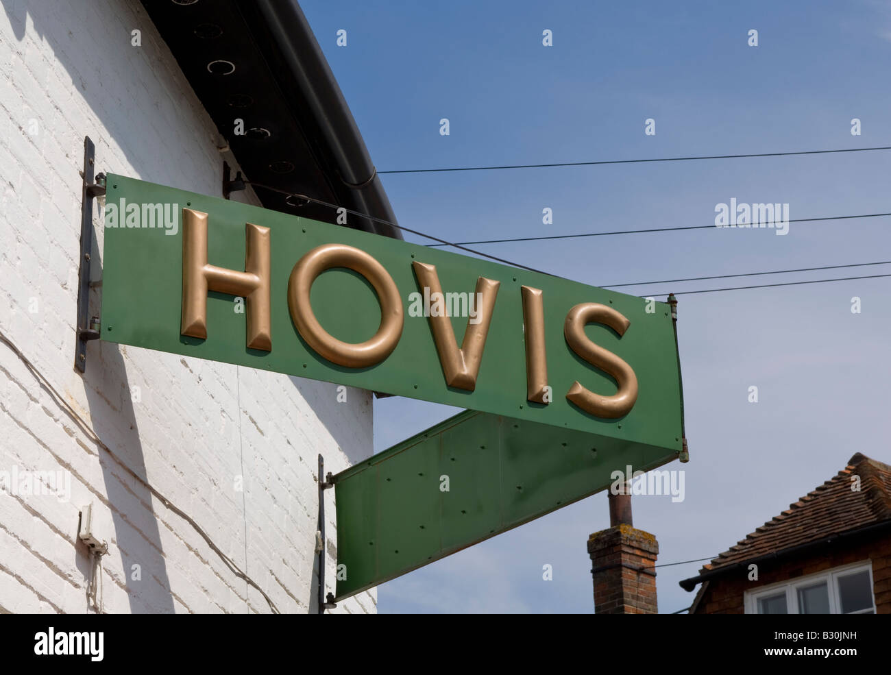 Hovis sign bread signage hi-res stock photography and images - Alamy