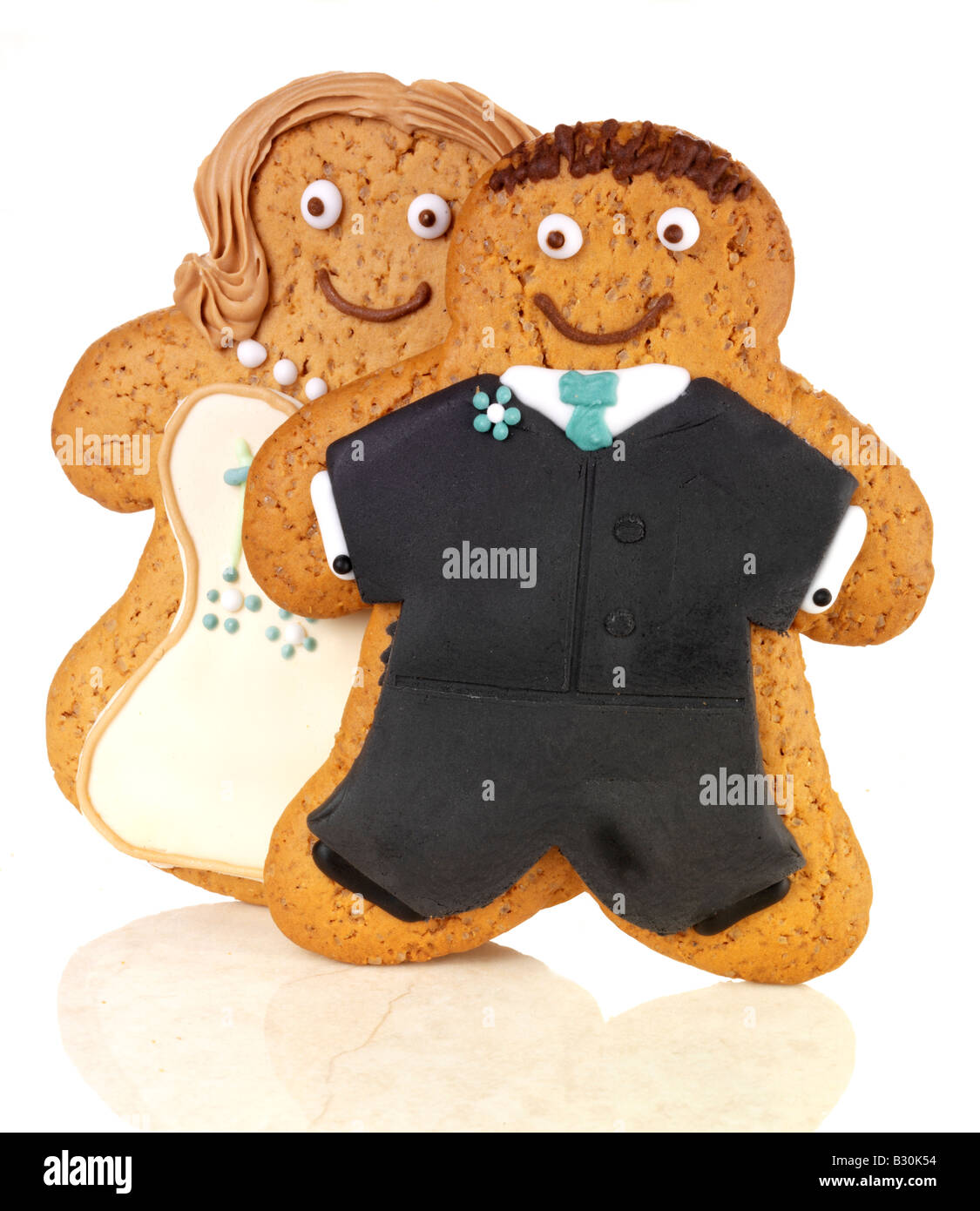 GINGERBREAD MAN AND WOMAN Stock Photo - Alamy