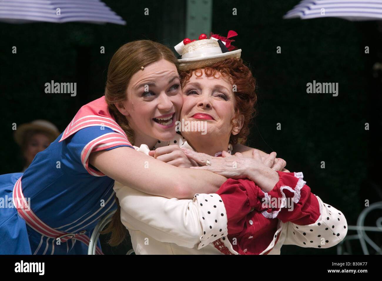 Singer/Actress Lisa O'Hare and Millicent Martin performing the musical ...