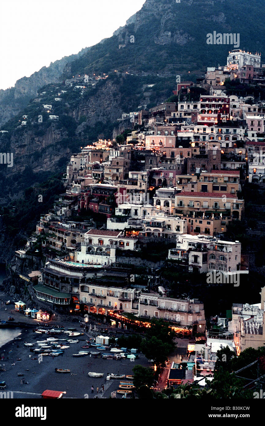 The town of Positano, Italy Stock Photo - Alamy