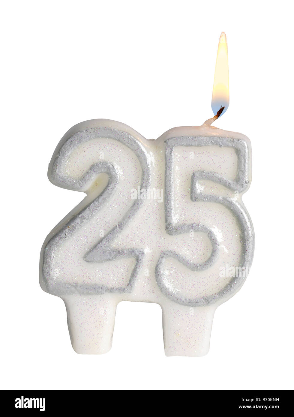 Number 25 candle hi-res stock photography and images - Alamy