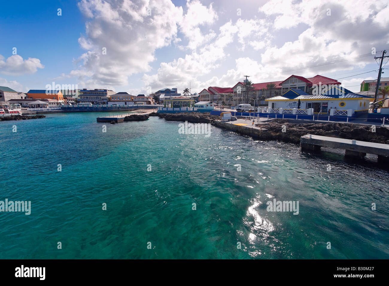 Georgetown Harbor View Grand Cayman Islands Stock Photo - Alamy