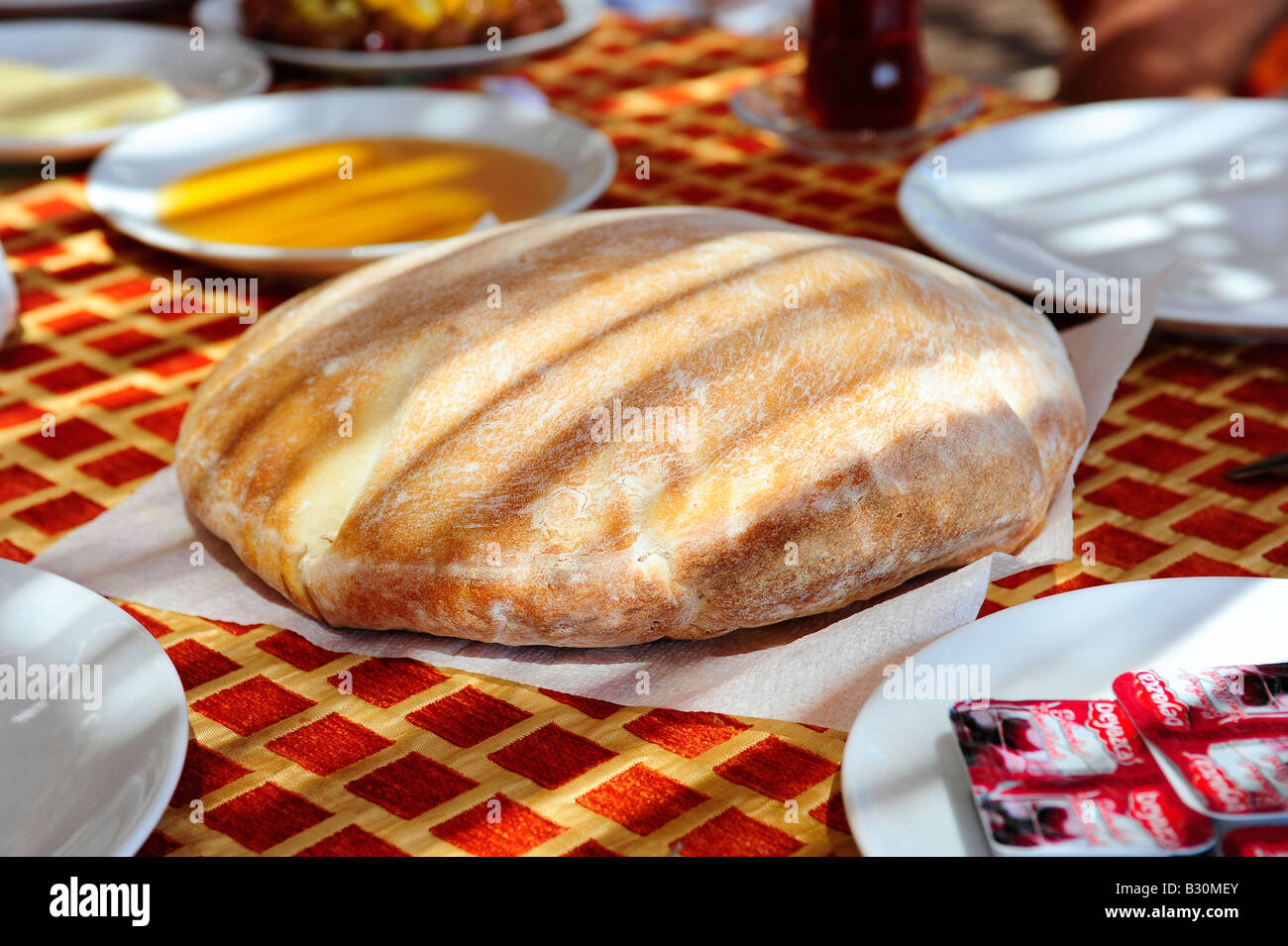 Typical Turkish bread Stock Photo - Alamy