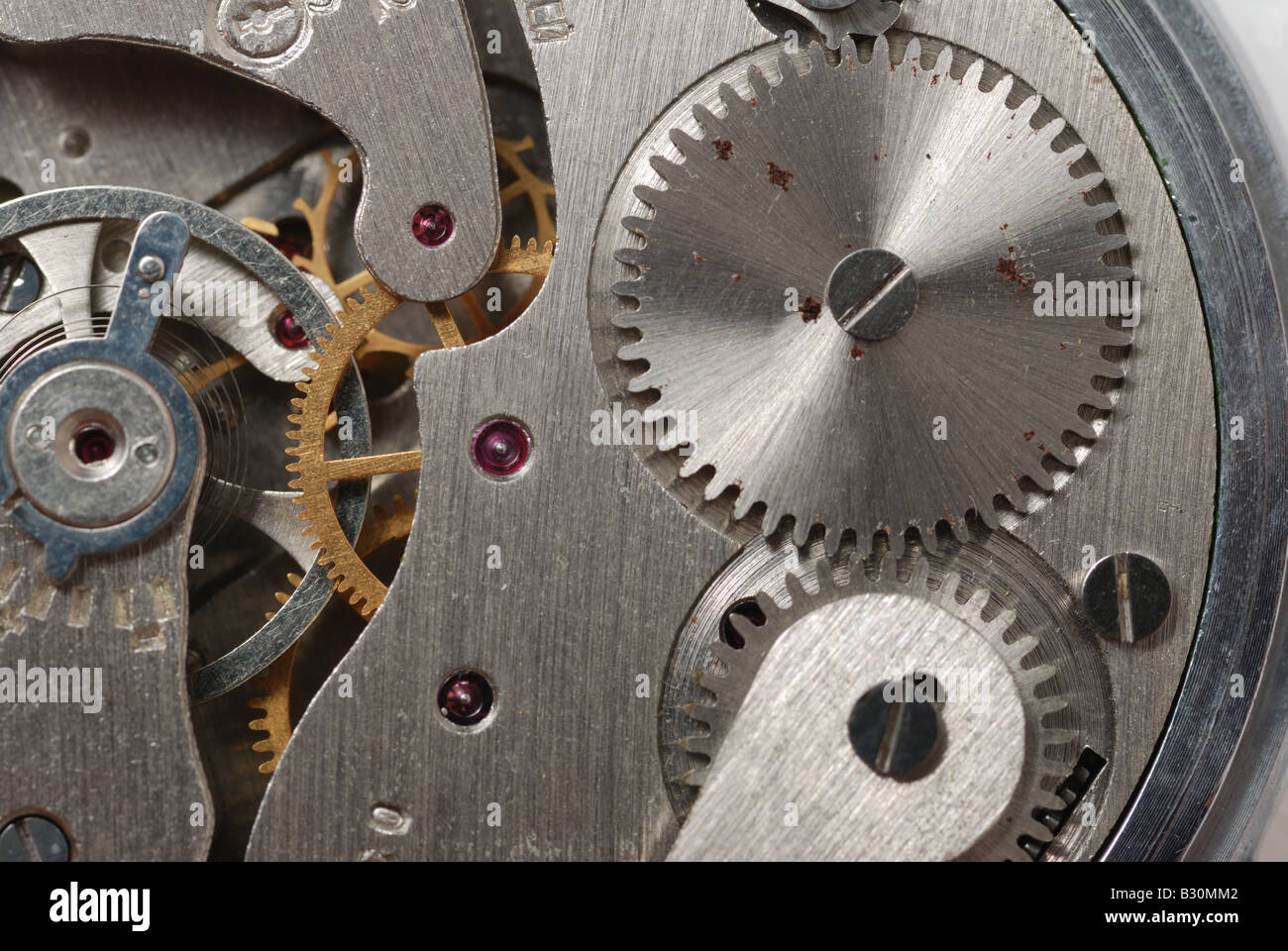 Internal clock mechanism hi-res stock photography and images - Alamy
