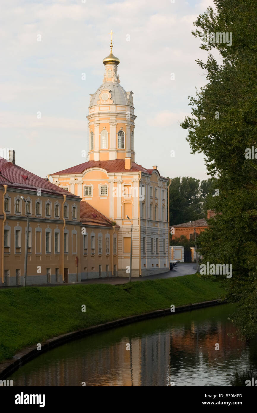 Russia. Saint-Petersburg. Alexander Nevsky Lavra or Alexander Nevsky ...