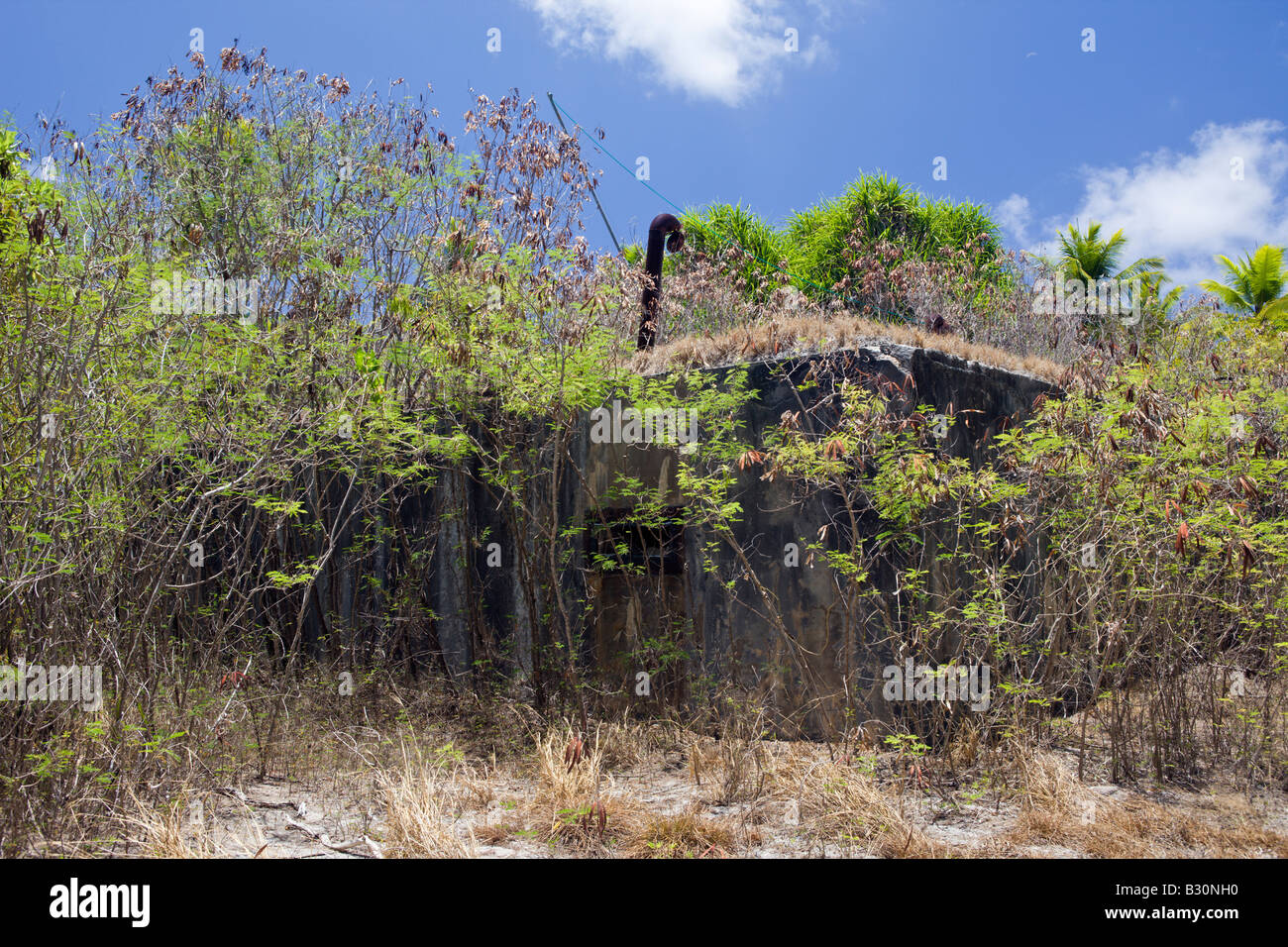 Old Bunker for Observation of Nuclear Weapons Test Marshall Islands ...