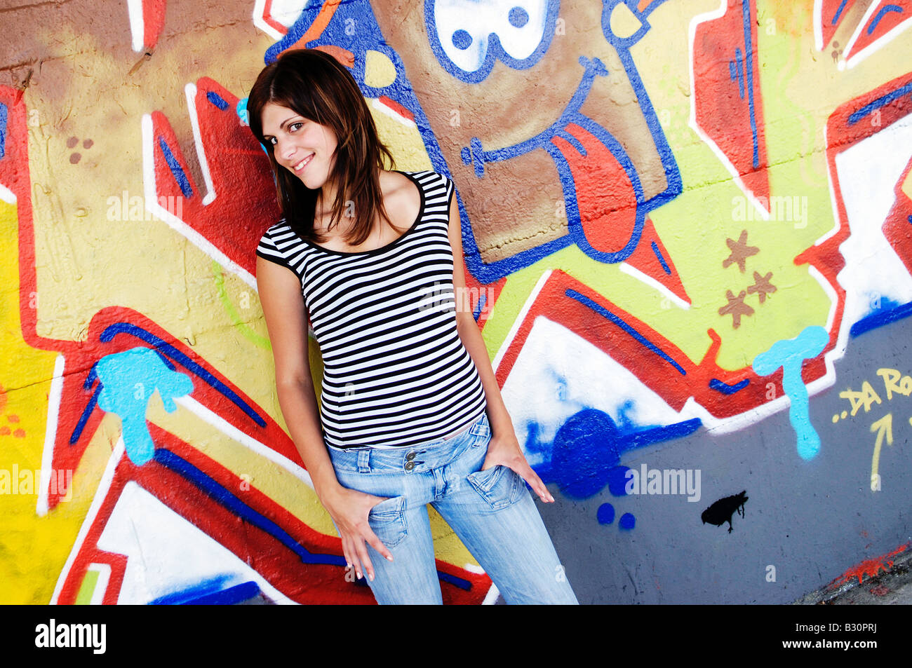 Number 30 graffiti hi-res stock photography and images - Alamy